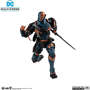 McFarlane Toys DC Multiverse Deathstroke: Batman: Arkham Origins 7-inch Action Figure, Multicolor (15342-2)