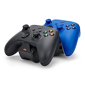 PowerA Duo Charging Station for Xbox Series X|S - Black, Wireless Controller Charging, Charge, Rechargeable Battery, Xbox Series X|S, Xbox One