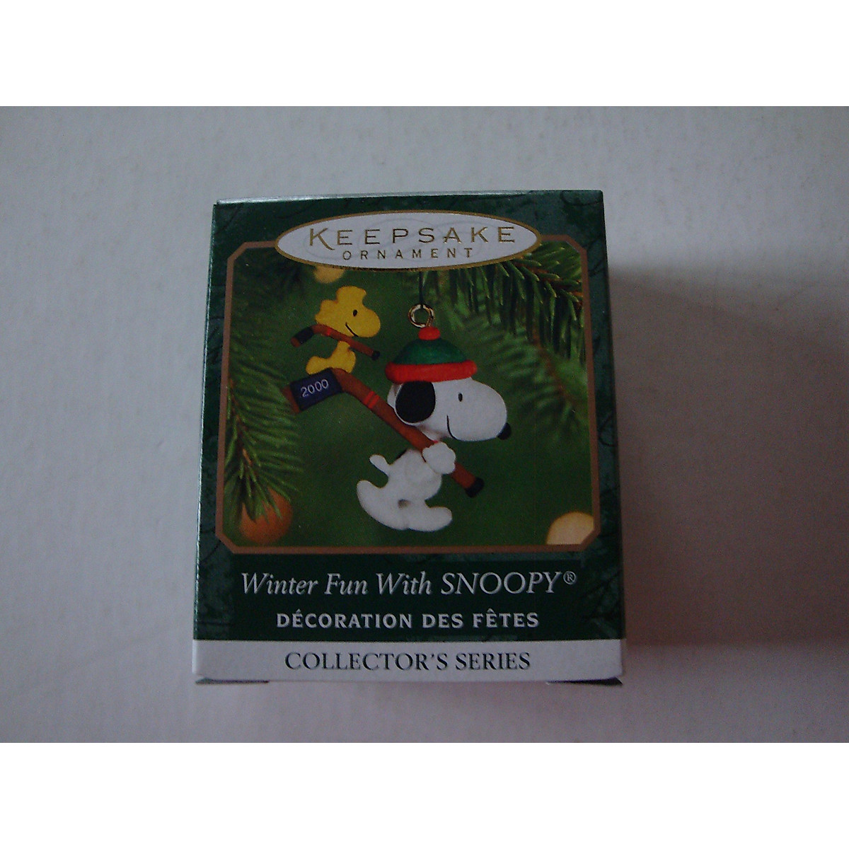 Hallmark Keepsake Ornament Winter Fun With Snoopy Collector's Series