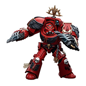 JOYTOY Warhammer 40,000 1/18 Action Figure Blood Angels Assault Terminators Brother Tyborel Collection Model Birthday