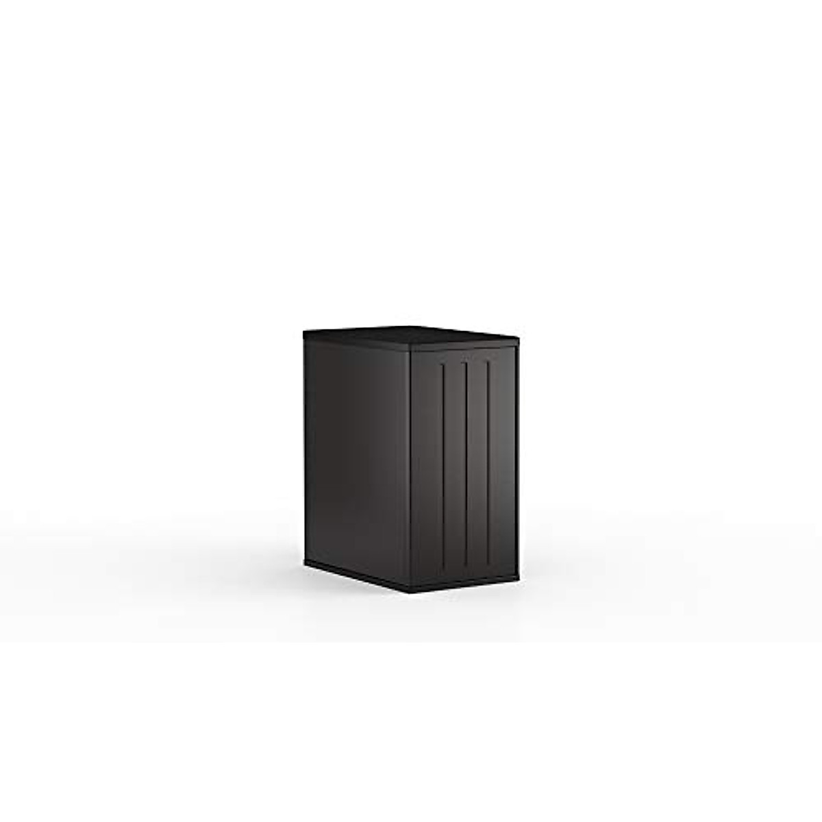 Suncast Commercial 9 Cubic Ft. Heavy-Duty Resin Cabinet with 2 Shelves, Dark Grey