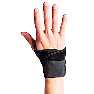 Copper Joe Wrist Strap/Wrist Brace/Wrist Wrap/Hand Support for Wrists, Arthritis, Carpal Tunnel, Tendonitis. Wrist Sleeve for Men & Women for Right and Left Hand