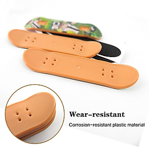 RemeeHi DIY Fingerboard with Nuts Trucks Tool Kit Basic Bearing Wheels Packaged in Box