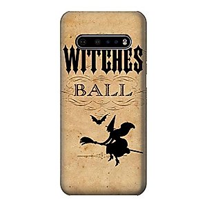 R2648 Vintage Halloween The Witches Ball Case Cover for LG V60 ThinQ 5G
