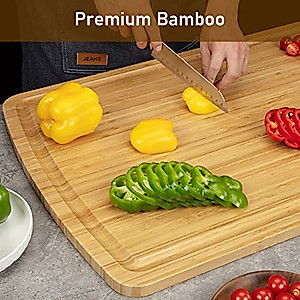 Fashionwu Noodle Board Stove Cover for Gas Stove and Electric Stove, Wood Stove Top Cover Cutting Baord, Bamboo Work Surface Over Sink