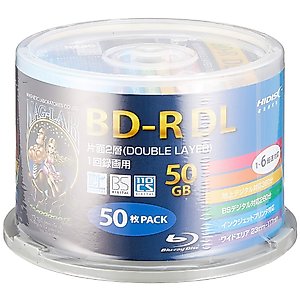 MAG-LAB HI-DISC BD-R HDBDRDL260RP50 (DL/50 Sheets/6X)