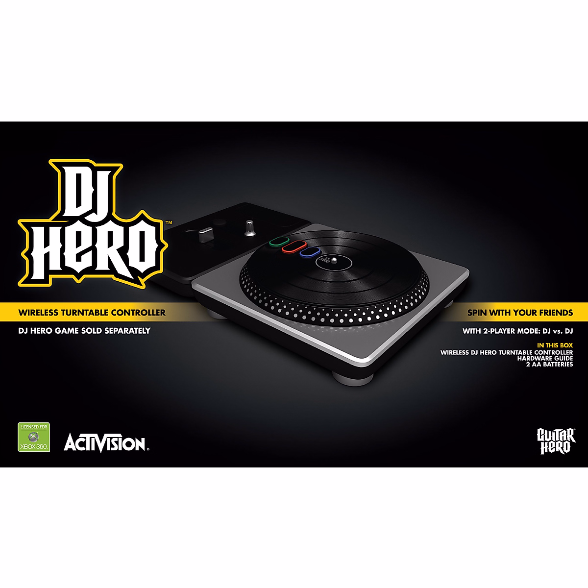 DJ Hero Stand-Alone Turntable - Xbox 360
