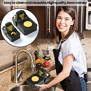 Mouse Traps Indoor for Home - Rat Trap Quick Effectively Best Mouse Trap [2024 Update] Mousetraps Used Indoor & Outdoor Reusable Mouse Traps, Snap Traps for Mice Used Basement/Garage 8 Set(2L+6S)