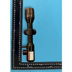 Monstrum 3-9x32 AO Rifle Scope with Illuminated Range Finder Reticle and Parallax Adjustment | Black