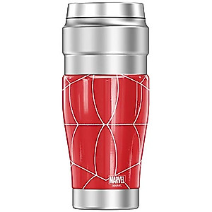 THERMOS MARVEL - Spider-Man Spider Mask STAINLESS KING Stainless Steel Travel Tumbler, Vacuum insulated & Double Wall, 16oz