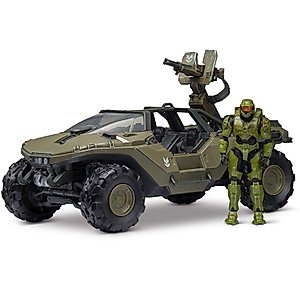 HALO 4" “World of HALO” Deluxe Vehicle and Figure Pack – Warthog with Master Chief