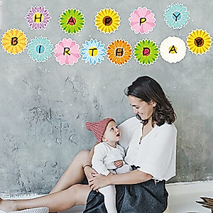 54pcs Sunflower Cutouts Summer Cut-Outs Flower Bulletin Board Decoration for Party Classroom Home