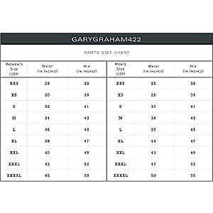 Gary Graham 422 unisex adult Patched Sweatpants, Army Floral, Large US