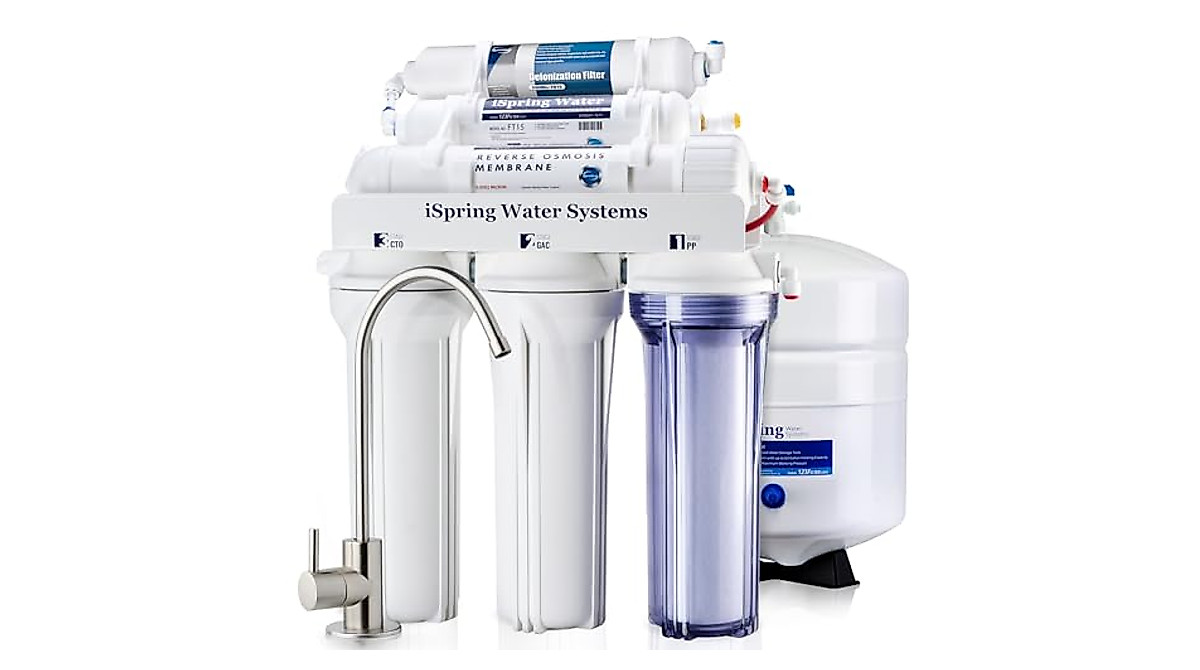 iSpring RCC7D 6-Stage Reverse Osmosis Water Filter System