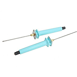 YaeTek 2 Pcs Foam Cutter Electric Cutting Machine Pen 100V-240V 15W Craft Hot Knife 10CM Styrofoam Cutting Pen with Electronic Voltage Transformer Adaptor, 2 x Foam Pen Cutters