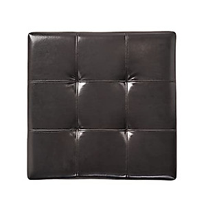 Christopher Knight Home Richmond Bonded Leather Storage Ottoman, Espresso