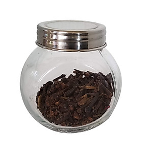 Replacement Lids for IKEA RAJTAN Glass Spice Jar 5 Oz (400.647.02) Stainless Steel Caps lids set of 12 pieces by American Ayurveda