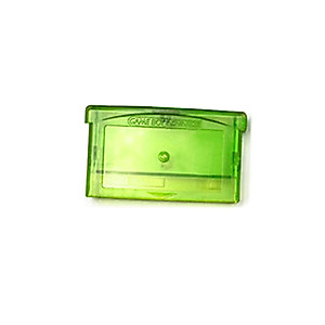 Cowhilan Replacement Clear Full Housing Shell Case Compatible with Gameboy Advance SP GBA SP Console, Send with Game Card Shell, Transparent Green