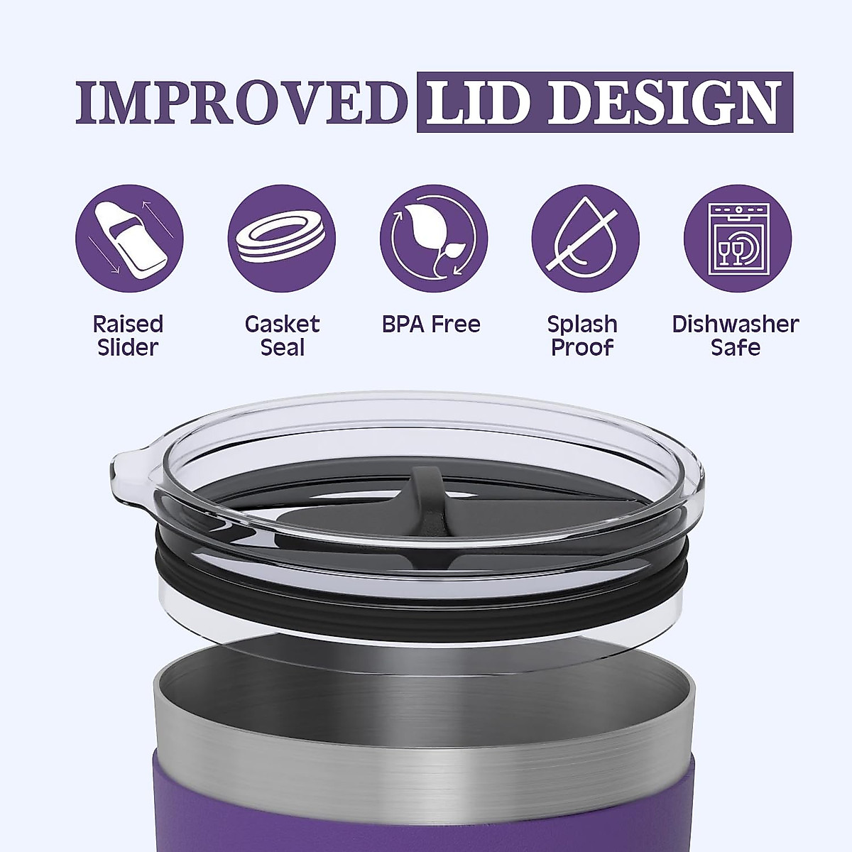 Chaos Coordinator Gifts for Women, Thank You Gifts for Women, Boss Lady Gifts for Women, Gifts for Boss, Teacher, Coworker, Tumbler, Cup 20oz Purple