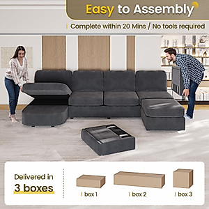 Sectional Couch for Living Room Furniture Set