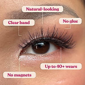 Silly George LinerBond Pro | Strong Lash Adhesive Eyeliner | No Magnets or Glue, Mess Free, Lightweight, Long Wear, Weatherproof (Clear)