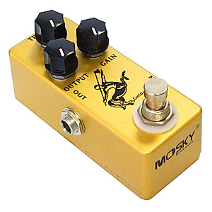 YMUZE Moskyaudio Golden Horse Guitar pedal with Overdrive Function