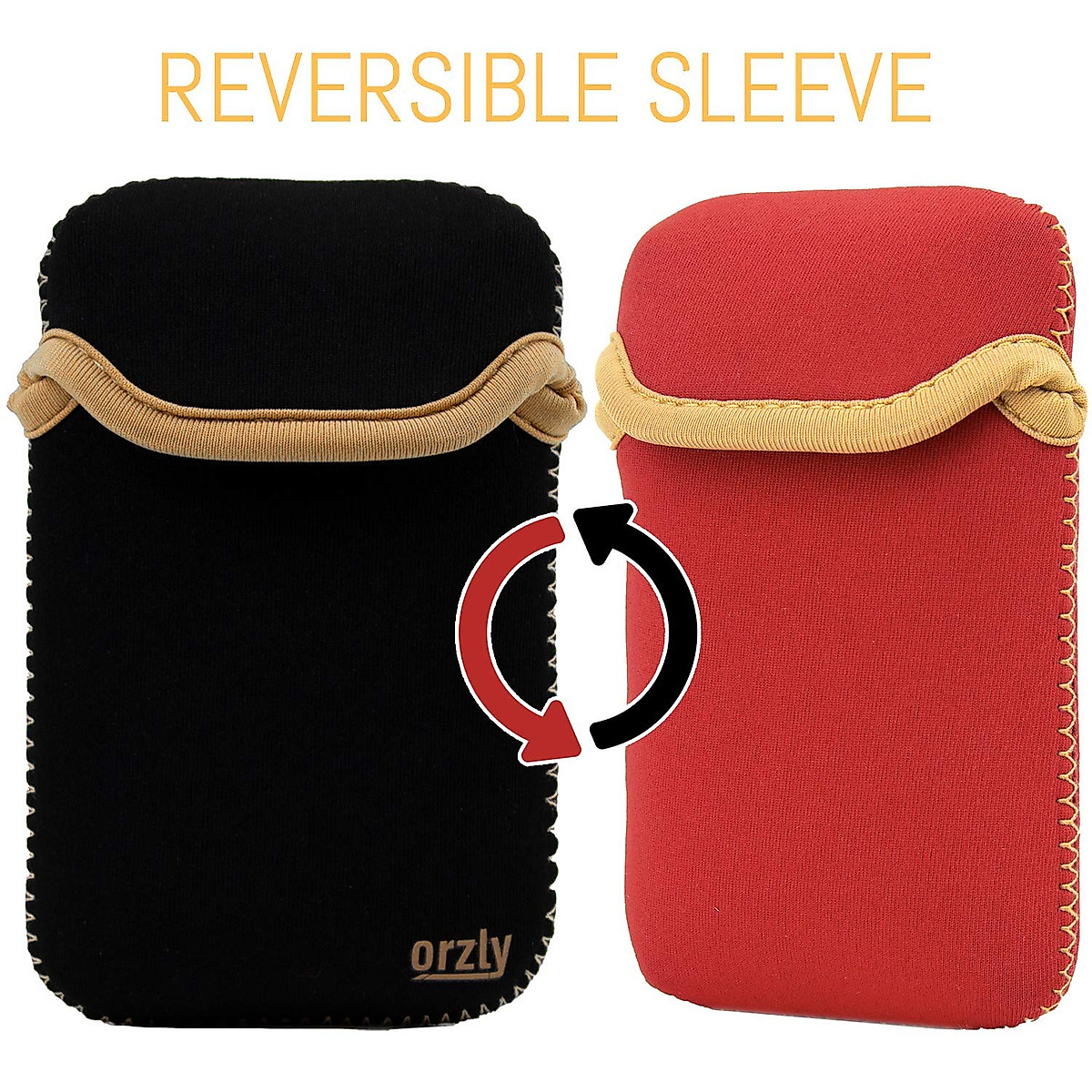 Orzly Protective case Designed for Nintendo Game and Watch (2021 Special Edition Model) - Colour Matching for Legend of Zelda Reversible Sleeve Case