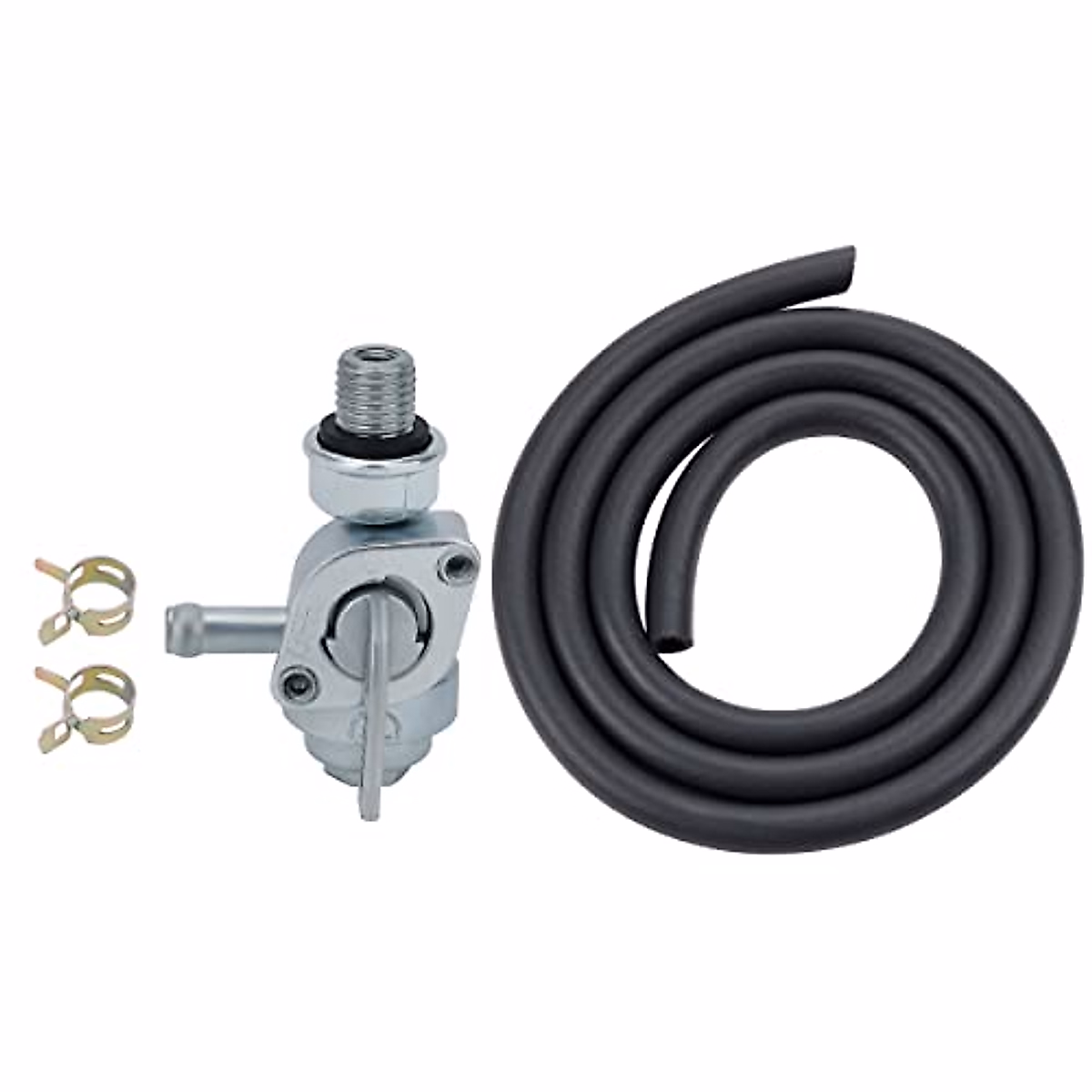 Hipa 310574GS Fuel Tank Shut Off Valve Petcock for Briggs & Stratton Troy-Bilt Portable Generator 193272GS 204743GS 189759GS 195590GS M10X1.25mm with Fuel line