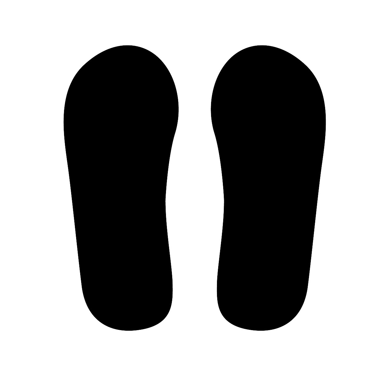 Deluxe 30Pairs(60Feets) Spray Tan Feet Pads Protectors PRO Sunless Airbrush Spray Tanning Tent Foot Protection (Black)