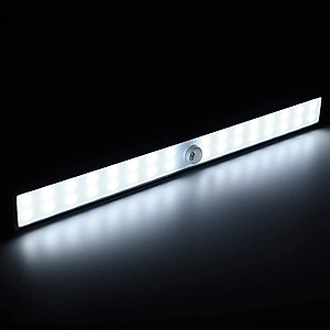 Litake Under Cabinet Lighting Rechargeable,32 LED Wireless Closet Lights with Remote,Dimmable LED Light Bar with Magnetic Strip for Kitchen Cabinets,3 Packs