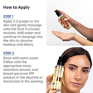 PCA SKIN Daily Face Cleansing Oil, Makeup Cleanser, Non-Irritating Oil Cleanser for Face, 5 fl oz Bottle