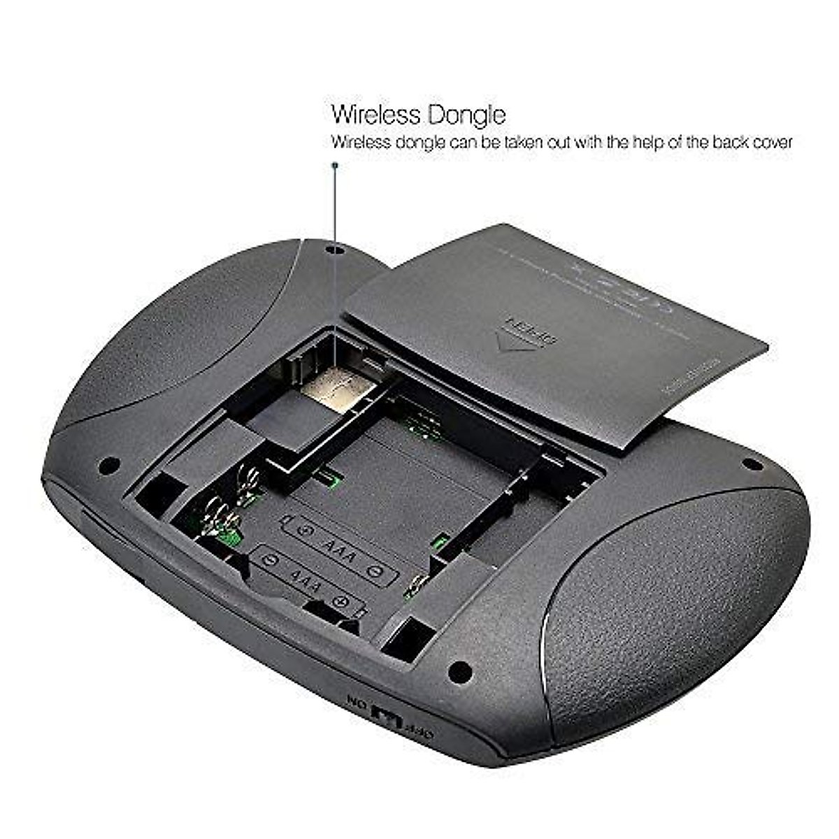 BFTECH 2.4GHz Mini Wireless Keyboard with Touchpad Mouse,Handheld Remote,Pi 2/3,KODI Android TV Box, HTPC/IPTV, Windows 7 8 10