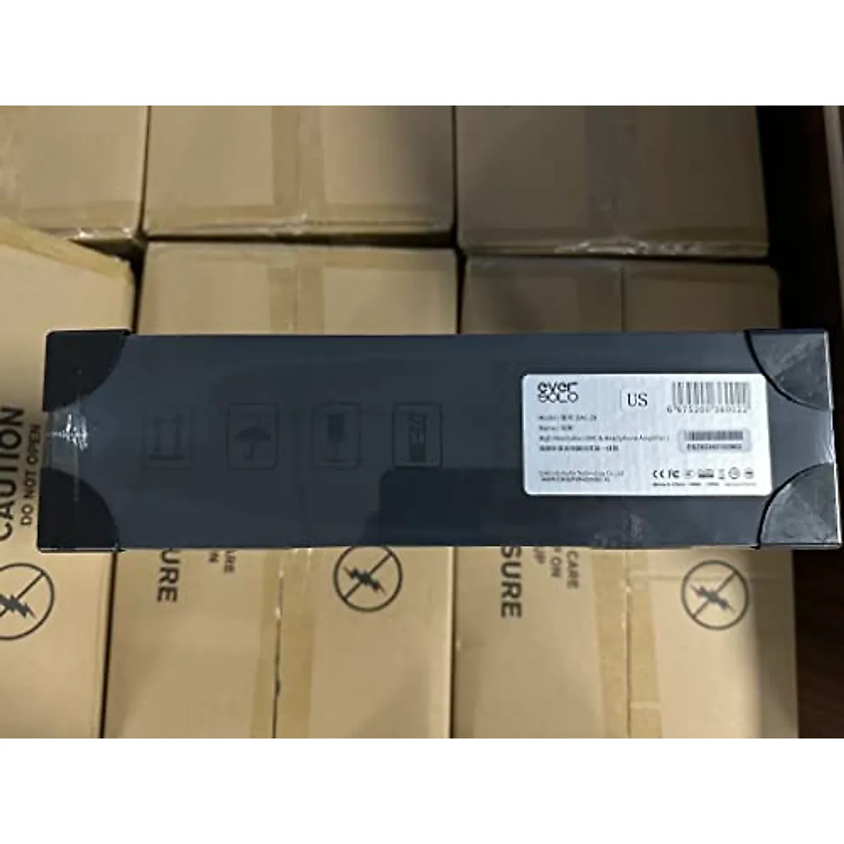 EverSolo DAC-Z8 DAC&Headphone Amplifier, Digital to Analog Converter MQA Full Decoder ES9038Pro XMOS DSD512 PCM768kHz/32Bit Bluetooth 5.0