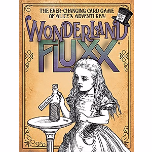 Wonderland Fluxx Card Game - Topsy-Turvy Wonderland Adventure