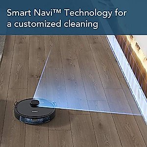 ECOVACS DEEBOT OZMO 950 2-in-1 Robot Vacuum Cleaner & Mop with Smart Navi 3.0 Technology, Up to 3 Hours of Runtime, Multi-Floor Mapping, 3 Levels of Suction Power, and Hard Floors & Carpets (Renewed)