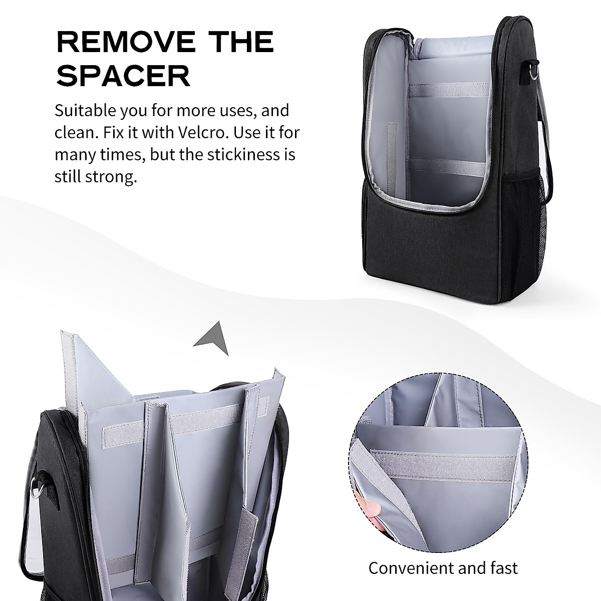 EKRISON Chef Knife Bag Knife Case Portable Knife Storage Bag for Kitchen Cooking Utensils, Culinary Gifts Cooking Kitchen Supplies Kit Organizer for Camping, Barbecue, Hiking Travel