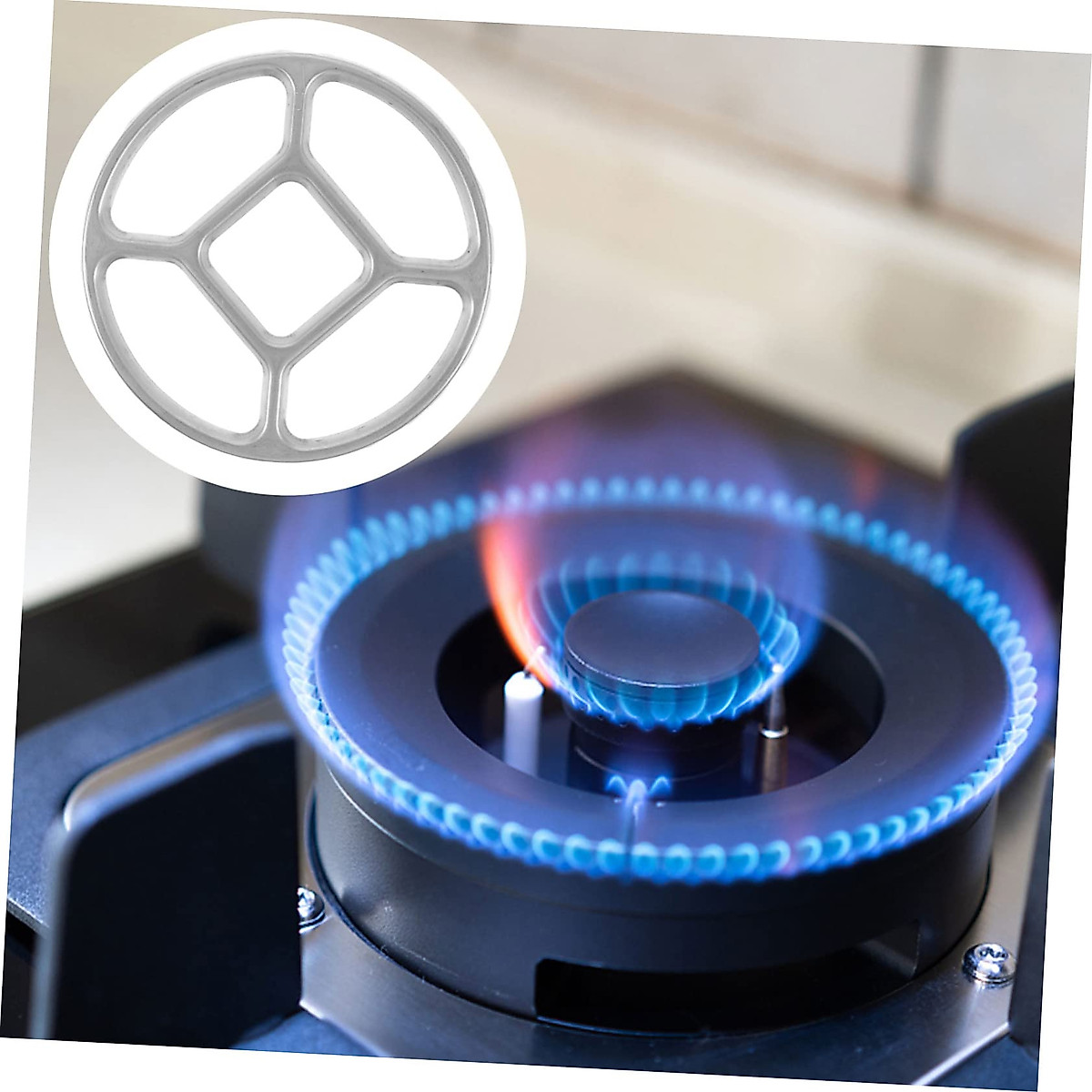 Auxiliary support for small pot grill for stovetop electric stove burner stove accessories round rack cast iron furnace rack gas range burner grate wok ring for gas stove