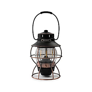 Barebones Railroad Lantern, Antique Bronze
