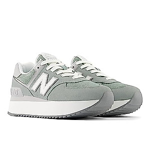 New Balance WL574+ Juniper/Rain Cloud 9 B (M)