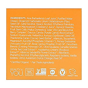 Andalou Naturals Night Crm Prpl Carrot+c