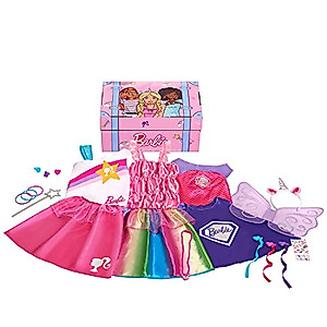 Early Learning Centre Dress Up Trunk Set, Size 4-6x, Kids Pretend Play Costumes and Accessories, Pink, Amazon Exclusive