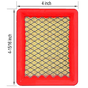 2 Pack 951-15245 Air Filters, Compatible with Cub Cadet MTD Lawn Mower Air Filter 751-15245