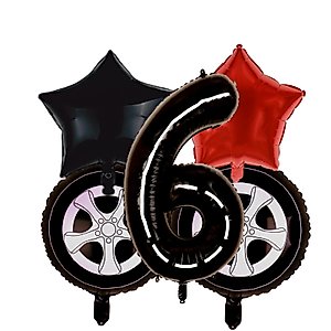 Race Car Balloons Tire Balloons Party Supplies Favors