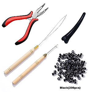 Hair Tinsel Kit with Tools 12 Colors 2400 Strands Hair Tinsel Heat Resistant Tinsel Hair Extensions Sparkling Colorful Fairy Hair Shiny Glitter Hair Extensions for Women Girl Kids 47Inch