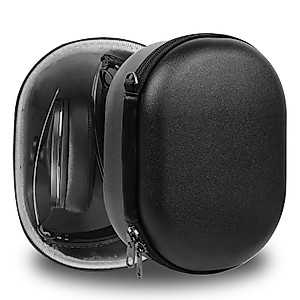 Geekria PRO Rugged Headphones Case Compatible with Sennheiser PXC 550-II, Momentum 3, HD 450BT, HD 400S, Hard Shell, Durable, Multi-Layer Protection Travel Carrying Bag (Black)