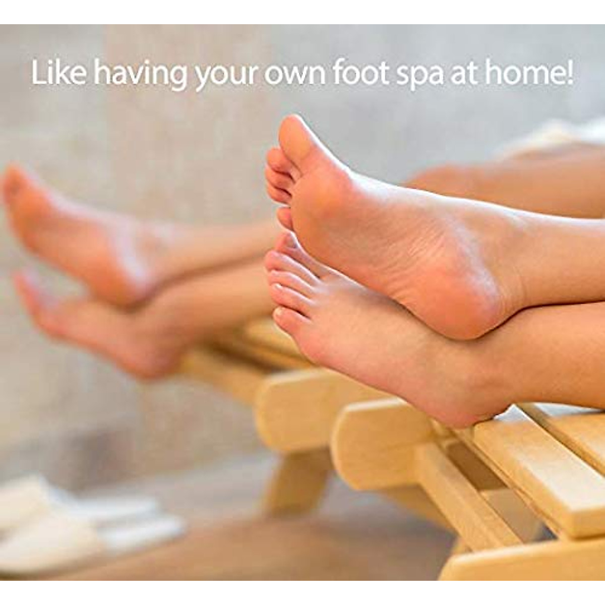 Simple Feet Cleaner,Evermarket Magic Foot Scrubber,Exfoliating Easy Feet Cleaning Brush,Feet Washer Foot Shower Spa Massager Slippers for Unisex Adults