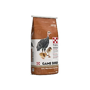 Purina® | Game Bird + Turkey Startena Complete Feed | 50 Pound (50 lb.) Bag