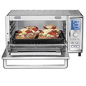 Cuisinart TOB-260N1 Chef's Convection Toaster Oven, 20.87"(L) x 16.93"(W) x 11.42"(H), Stainless Steel
