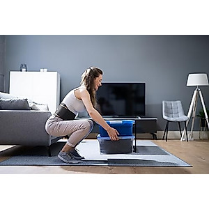 Copper Compression Lower Back Lumbar Support Brace, 1 Guaranteed Highest Copper Content, Great for All Activities! Infused Fit Wrap/Belt, Wear Anywhere! (Waist 28" - 38")