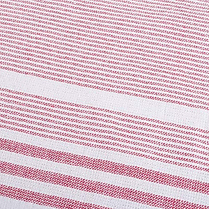 Bedford Home Set of 16-12.5x12.5”-100% Cotton Wash 4 Modern Farmhouse Multi Stripes-Dishcloths for Cleaning by BH Kitchen Dish Cloth, Mult-Color